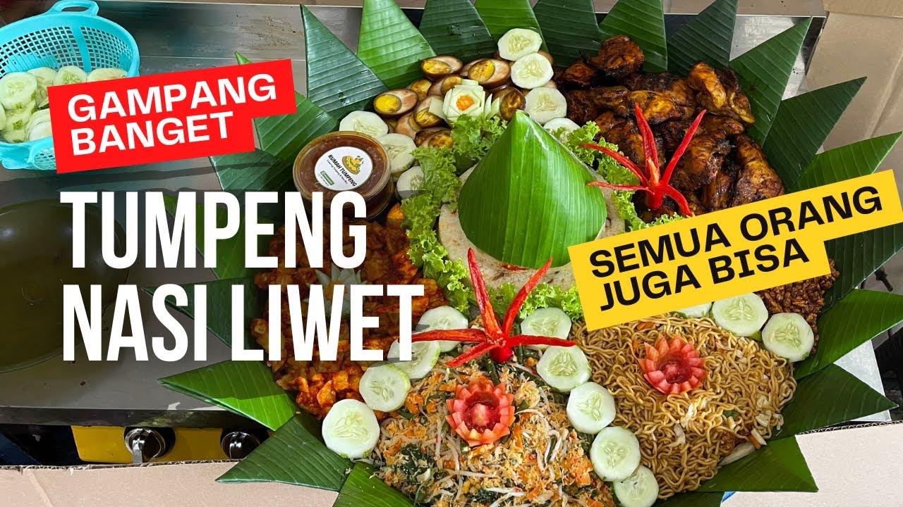 Cara Bikin Nasi tumpeng liwet Komplit yang mudah dan sederhana! - YouTube