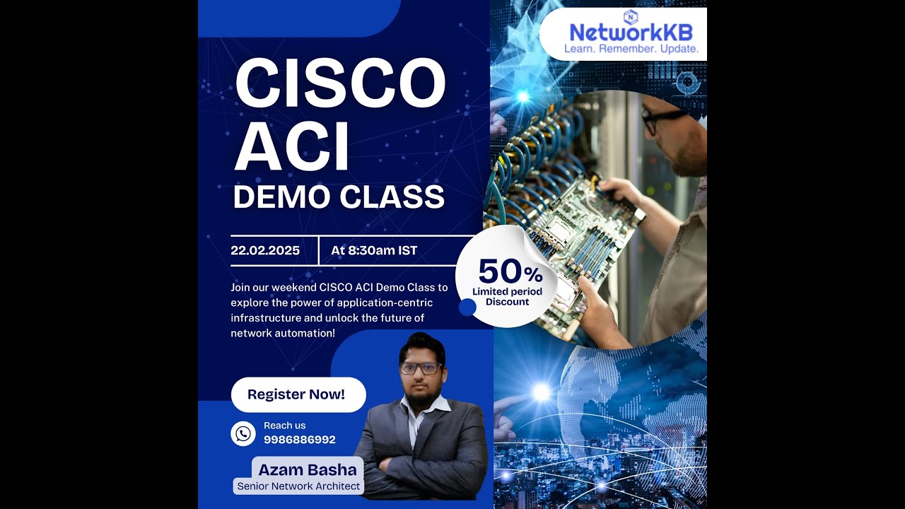 Cisco ACI Training - Live Tutorials - Demo Class - WhatsApp - 91 ...