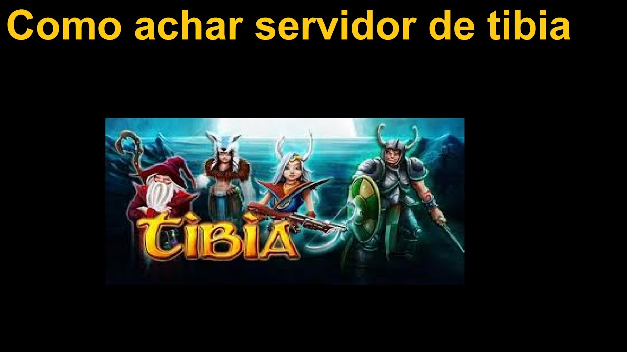 Como achar servidores de tibia - YouTube