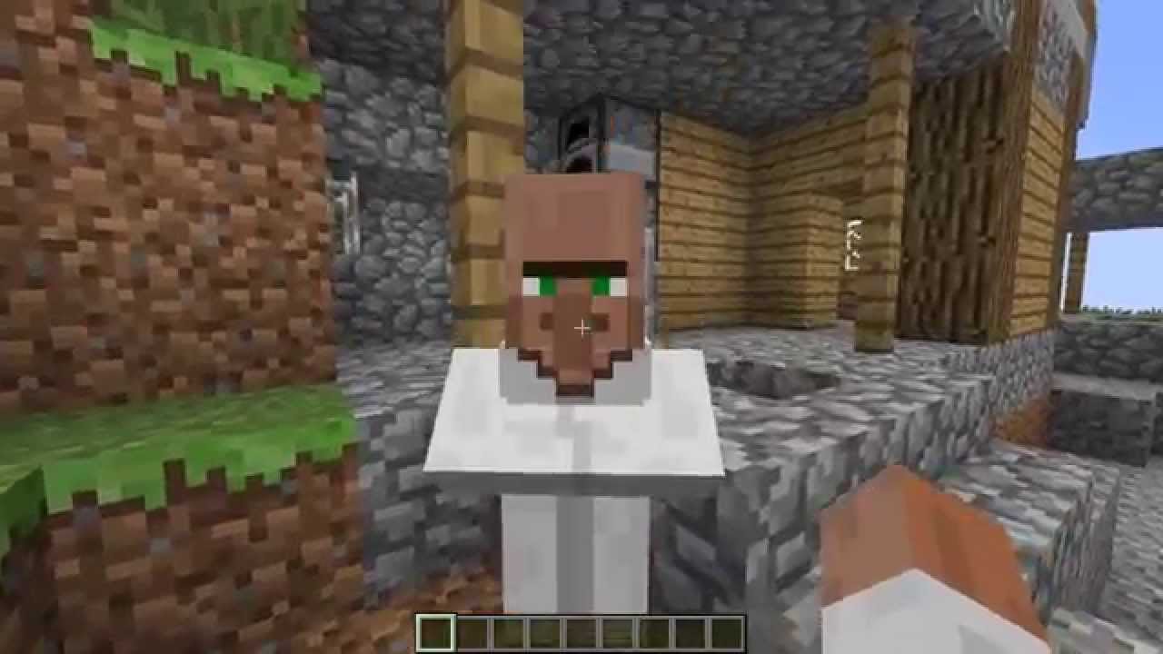 Minecraft Villager Takeover and crazy Village!! - YouTube
