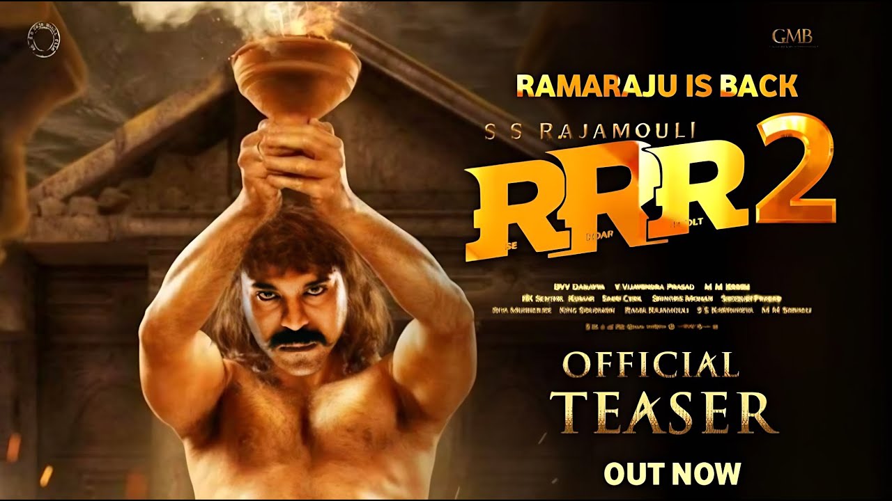 RRR 2 - Ramcharan,NTR Intro First Look Teaser|RRR 2 Official Teaser|RRR ...