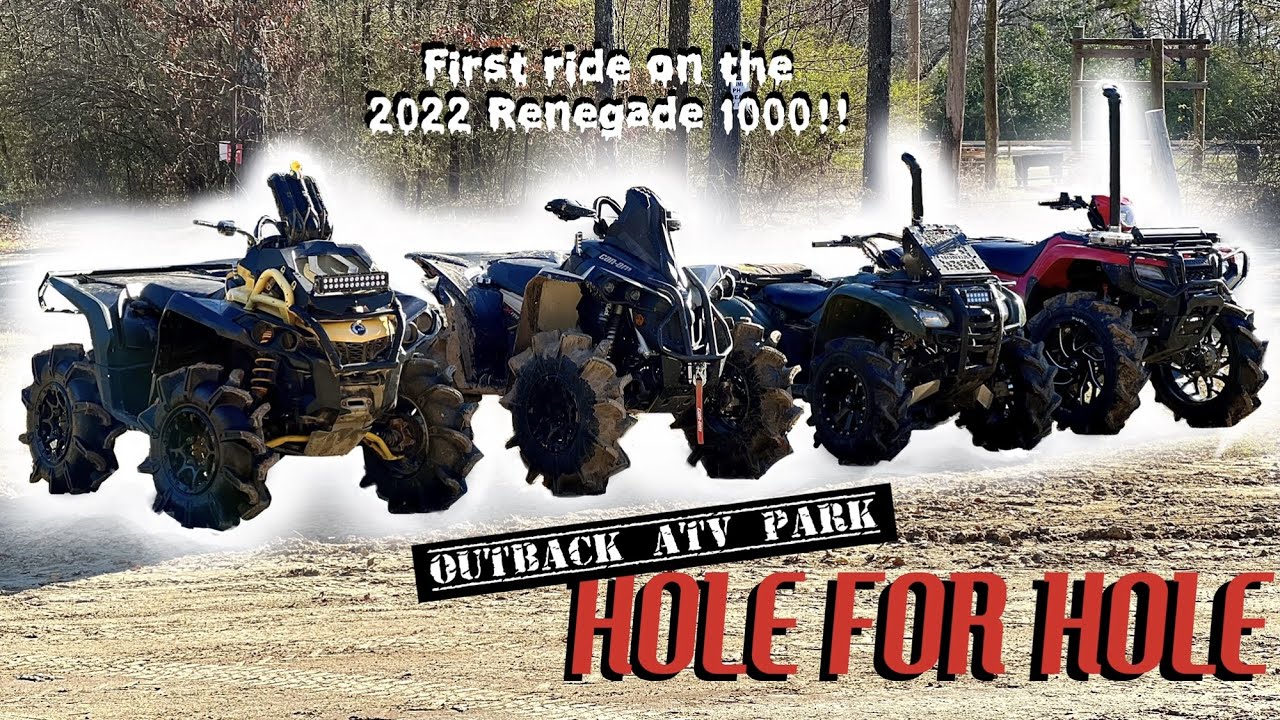 HOLE FOR HOLE at Outback ATV Park!! - YouTube