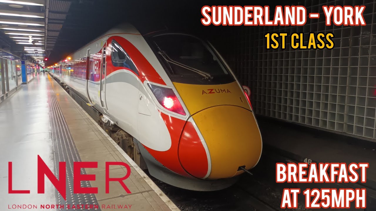 LNER Azuma First Class Review (Dine Menu - Breakfast) - LNER's ...