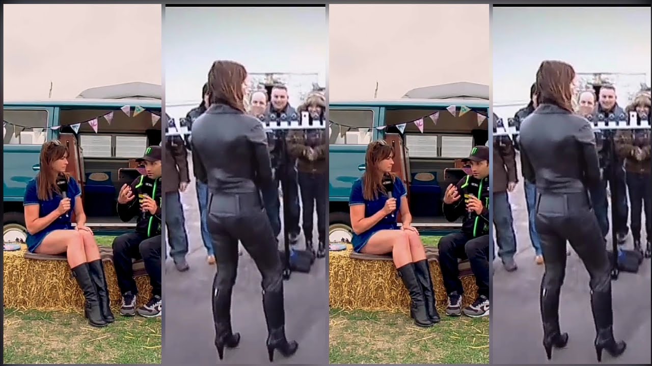 Suzi Perry Leather And Boots HD Video - YouTube