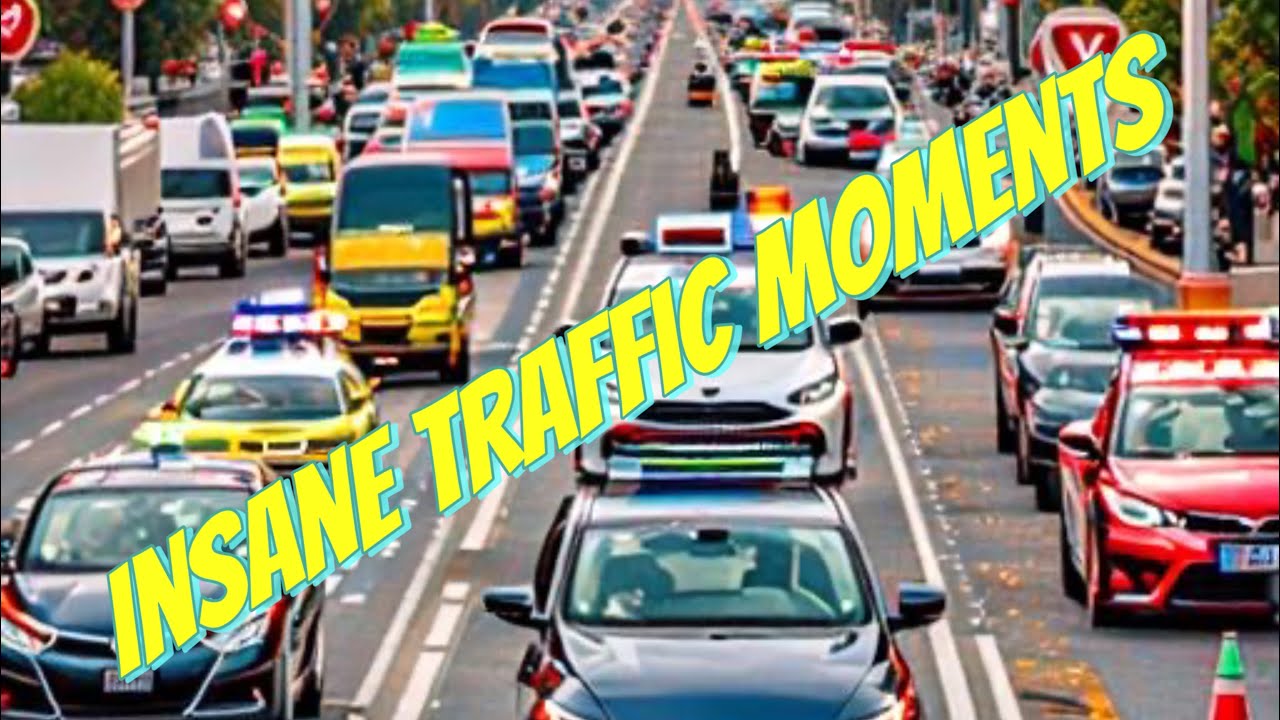 Insane traffic moments caught on camera - YouTube
