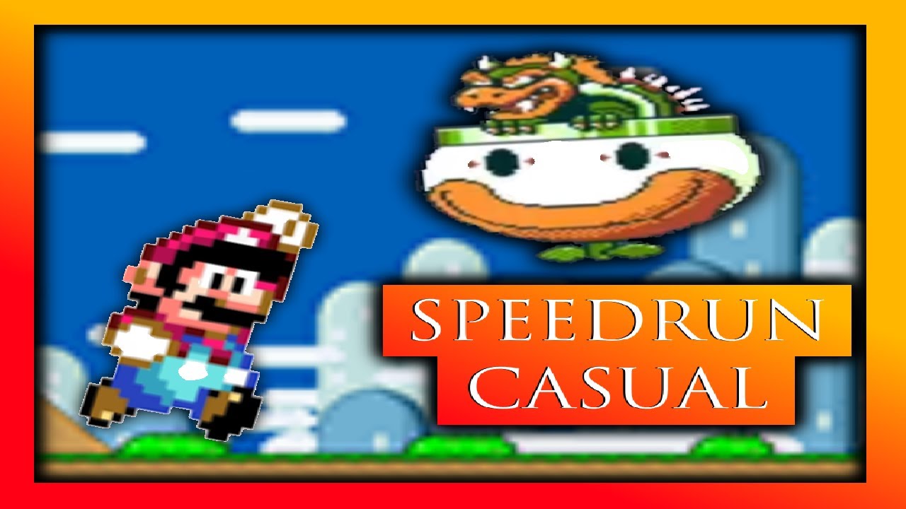 (TENTANDO) Fazer uma speedrun de SMW, jogo nostálgico - YouTube