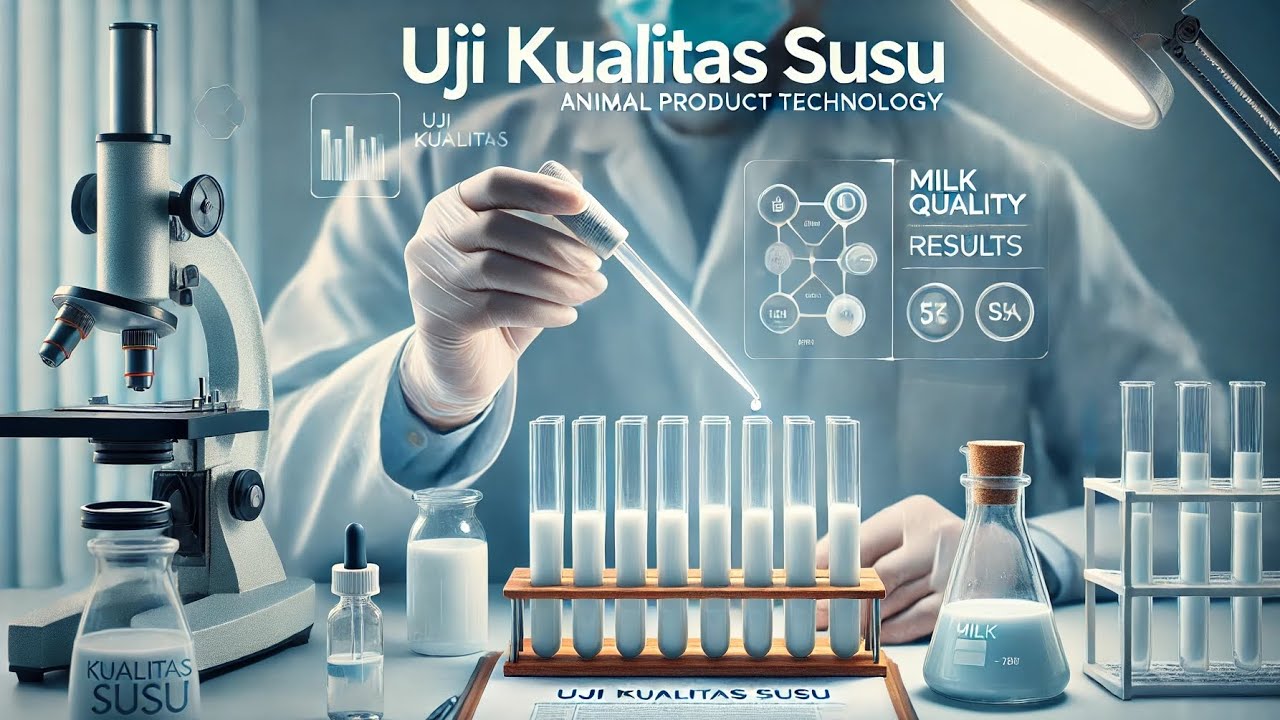 Teknologi Hasil Ternak, Uji Kualitas Susu - YouTube