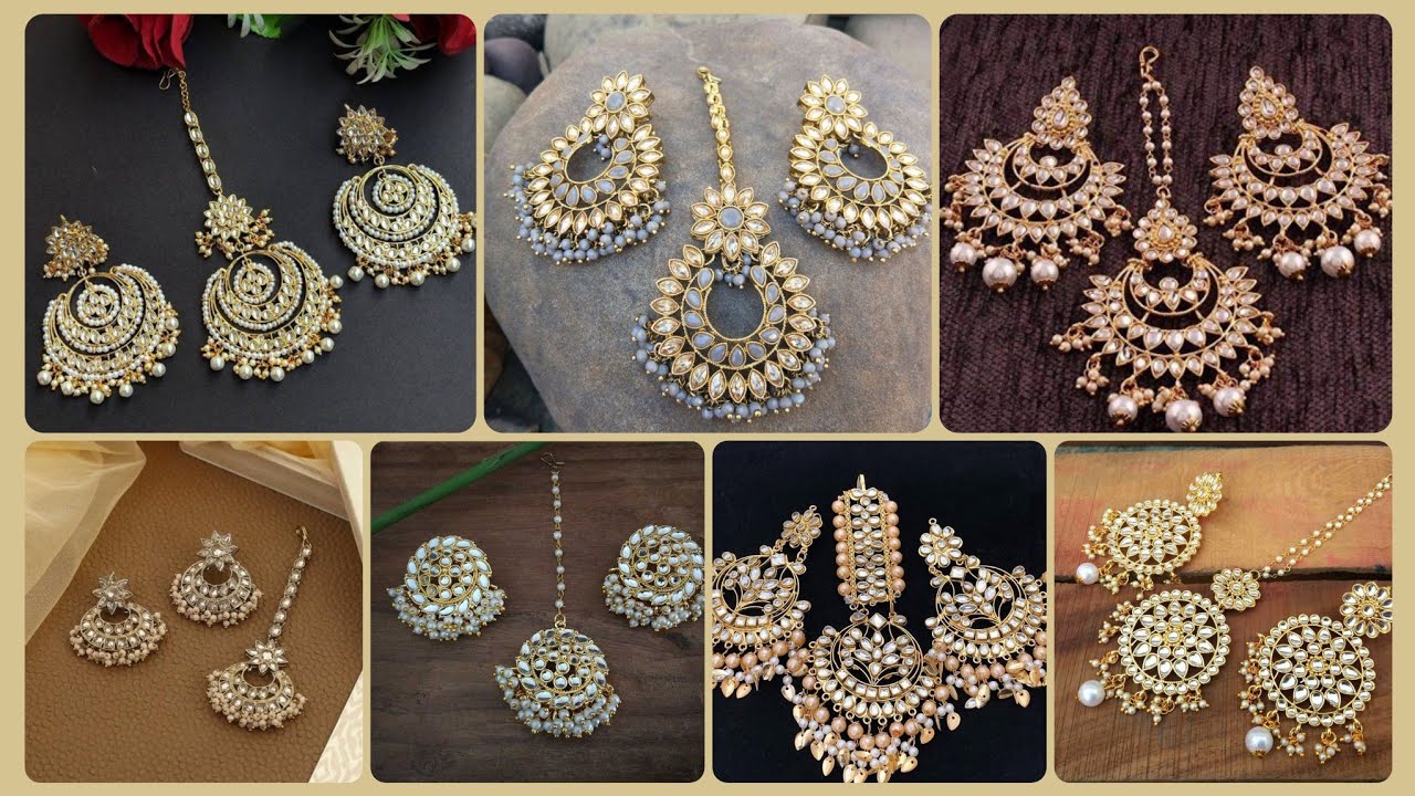 Earrings bindiya set designs ideas for girls|| girls fashion outfits ...
