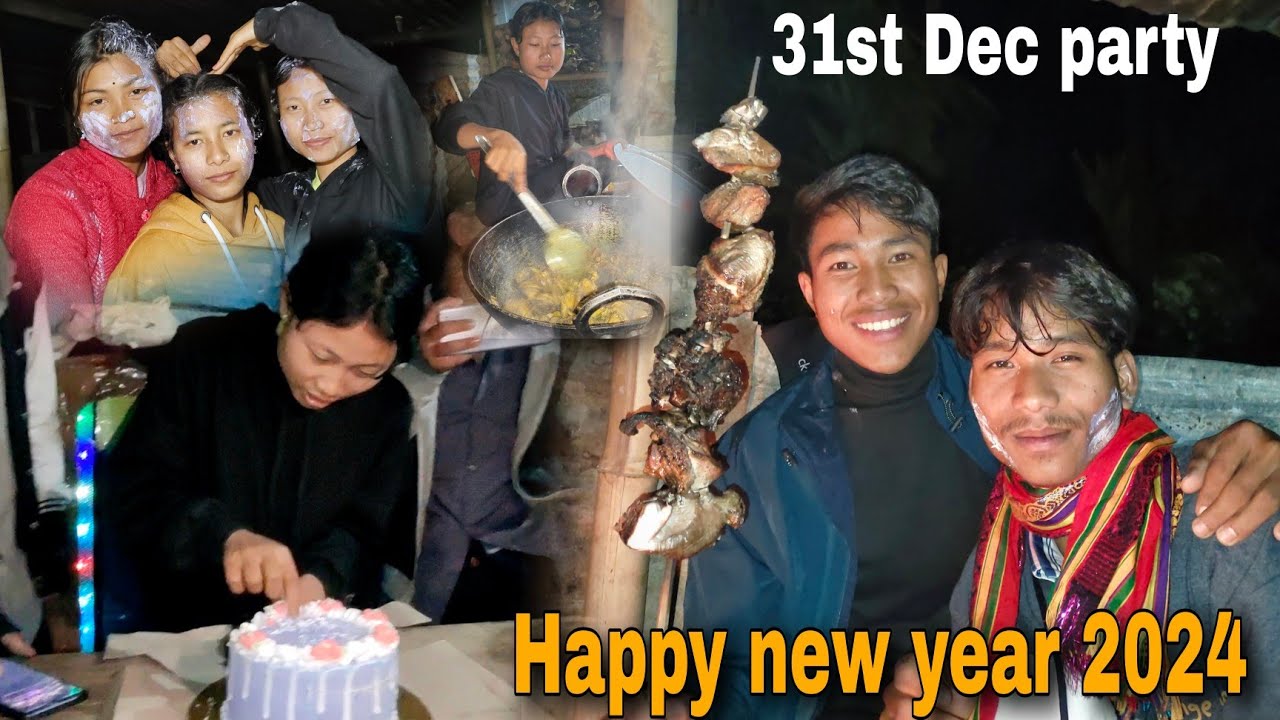 31st December party vlog || Enjoying with friends|| happy new year 2024 ...