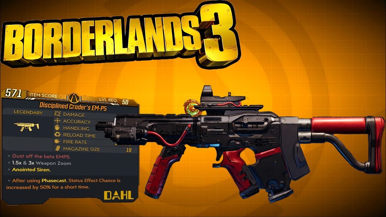Borderlands 3 | Crader's EM-P5 NEW Drop Location! (Post Patch Agonizer ...