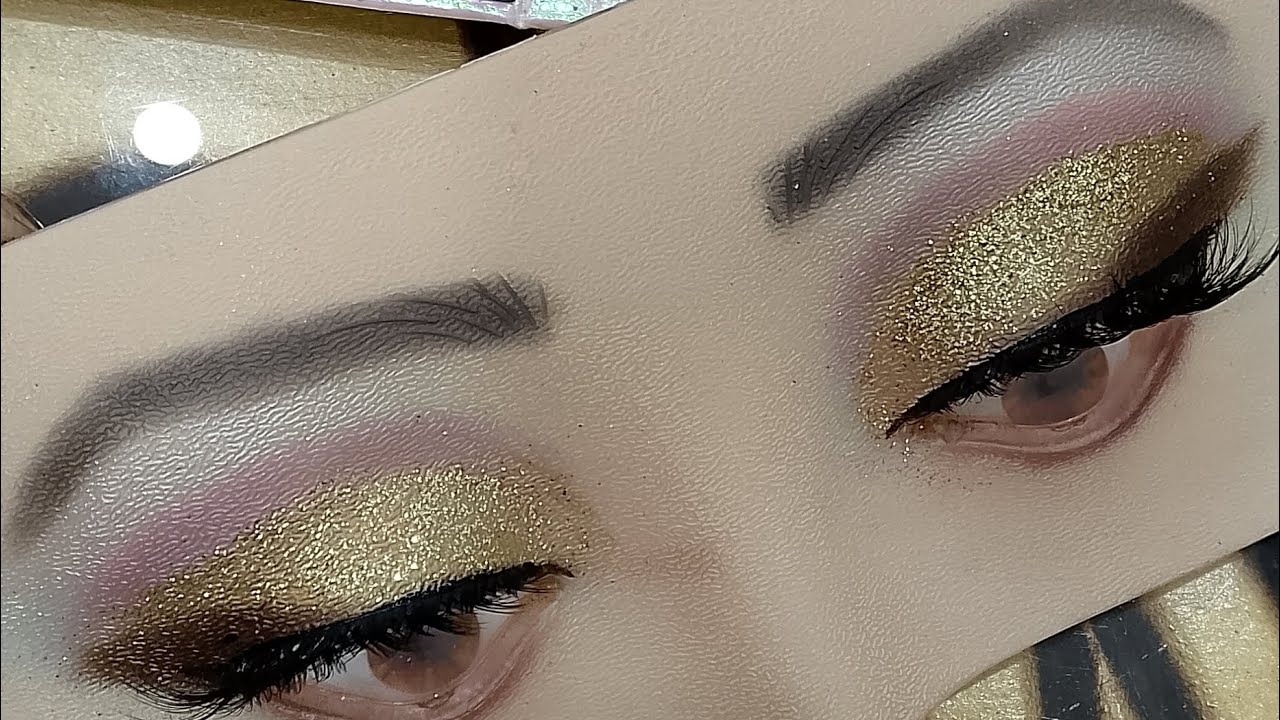 How To Bridal Eyes Makeup Glittery Bridal Makeup Glamours Look