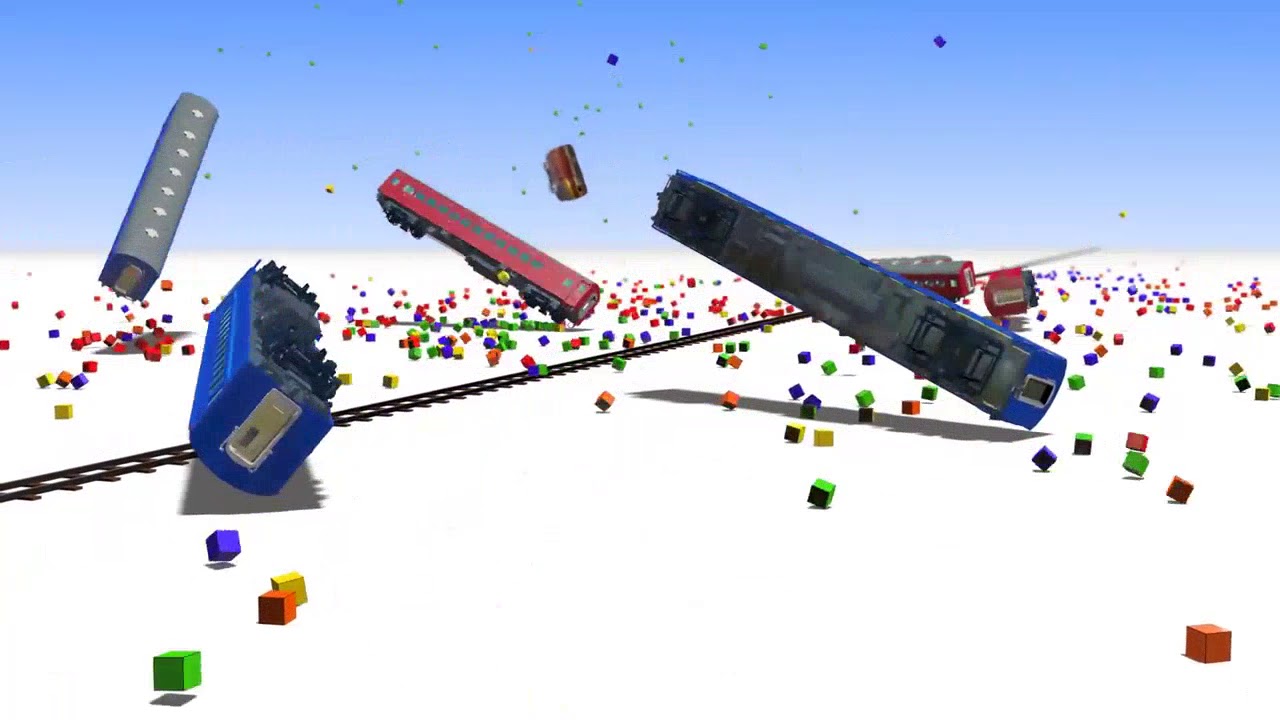 VIDS for KIDS in 3d (HD) - Trains and Crashes for Children ep.4 - AApV ...