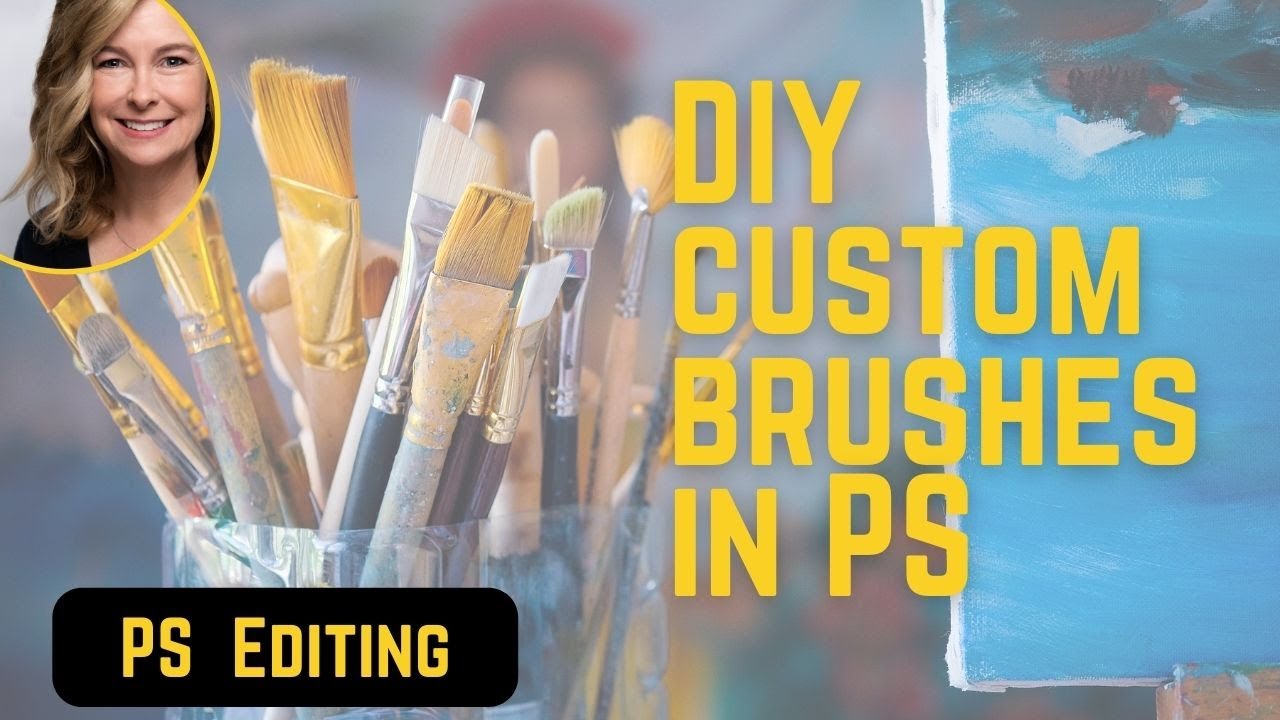 How to DIY custom Photoshop Brushes|Create a painted look with brushes ...