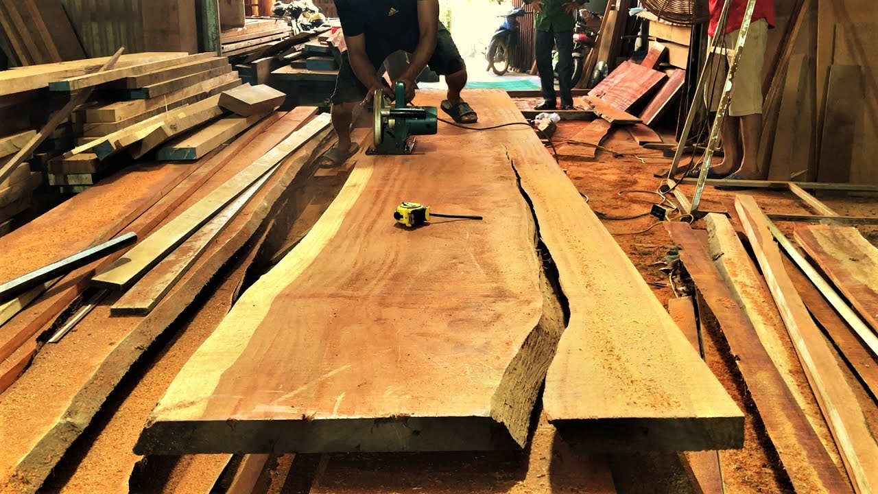 Extremely Ingenious Wood Skills Old Woodworking Worker Turns Cracked ...