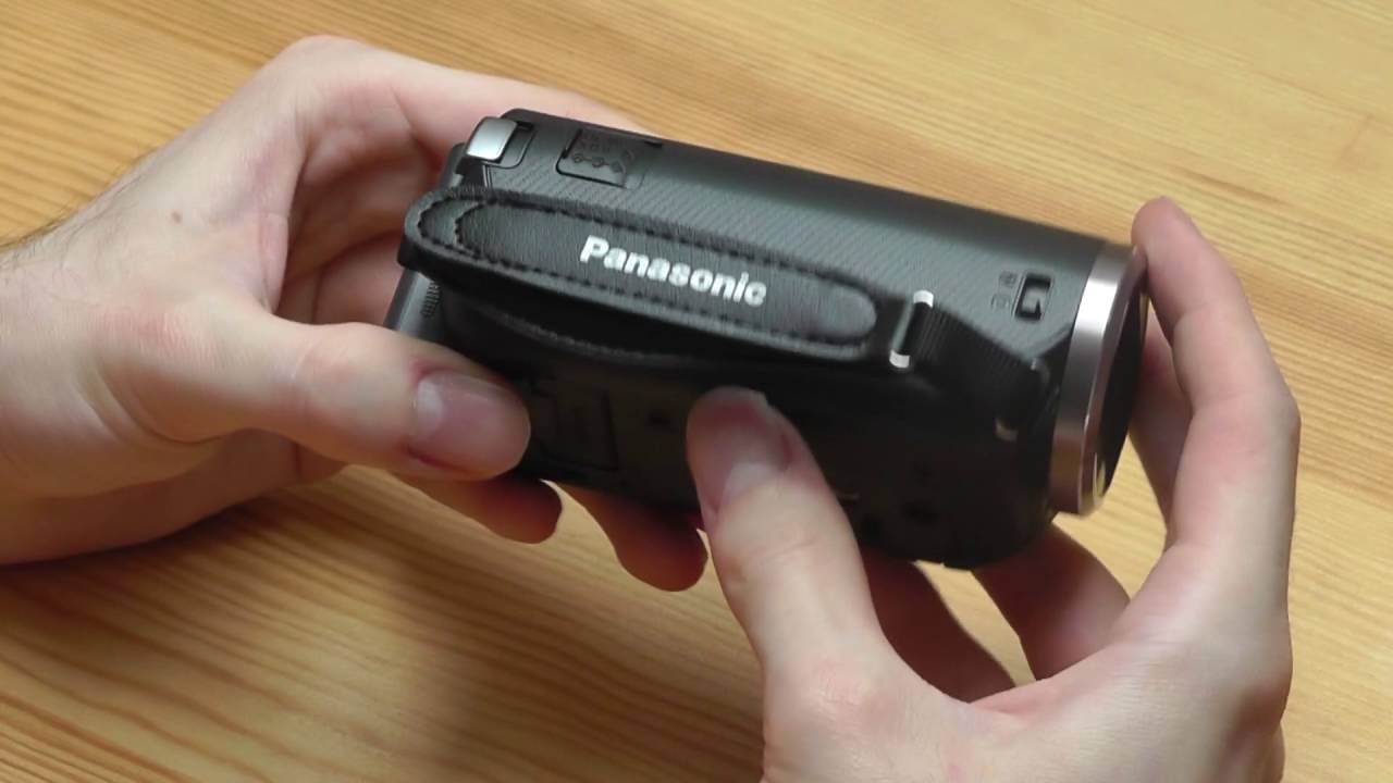 Panasonic Camcorder HC-V180 Kurzer Test, Review, Unboxing Deutsch ...