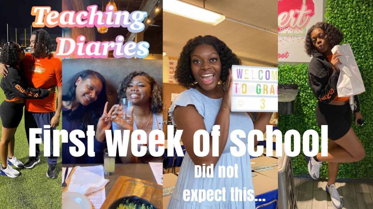 Teaching Diaries| First week of school, First day teaching jitters, and ...