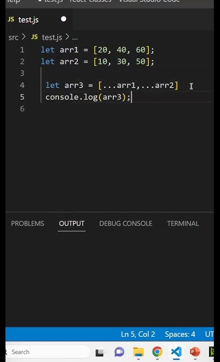 Merge Arrays In Javascript With One Line Arrays In Javascript Merge