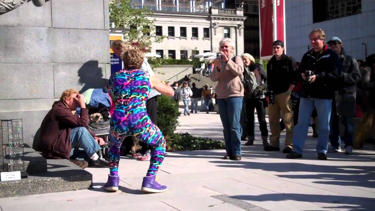 Occupy Vancouver Dance - Spandy Andy - YouTube