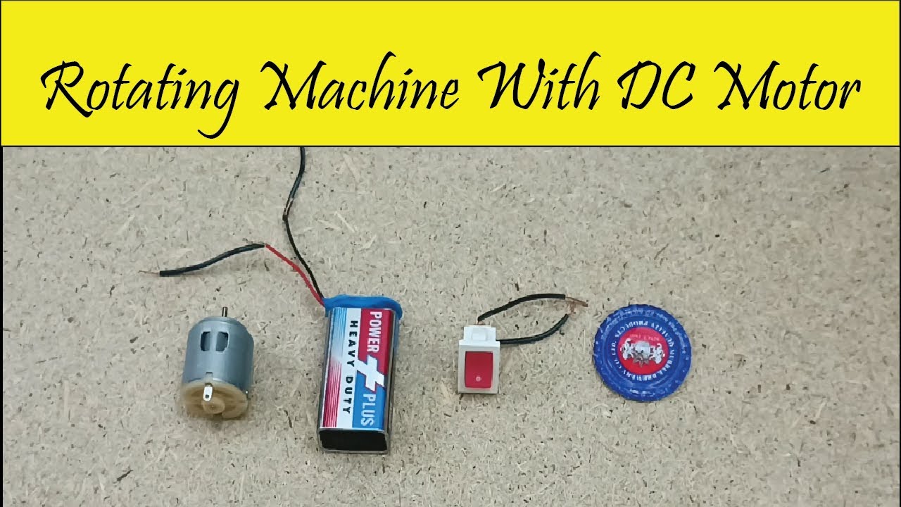 Amazing and New Rotating Machine by Using DC Motor | Power Concept ...