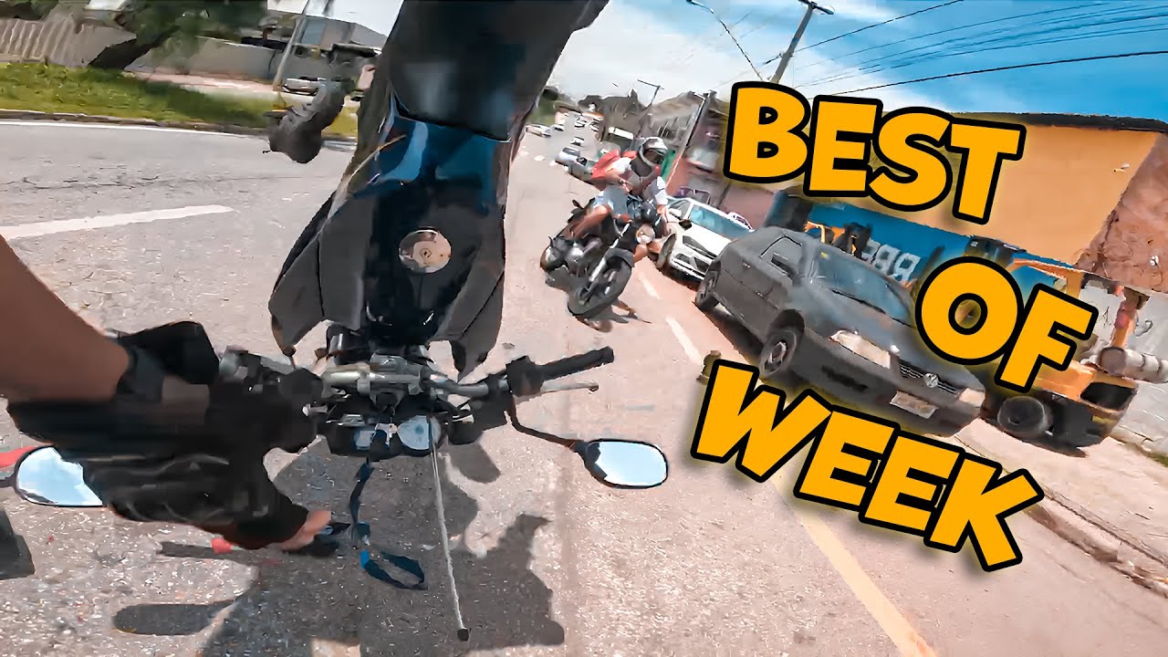 EPIC, CRAZY and UNEXPECTED Motorcycle Moments - BEST OF WEEK #48 - YouTube