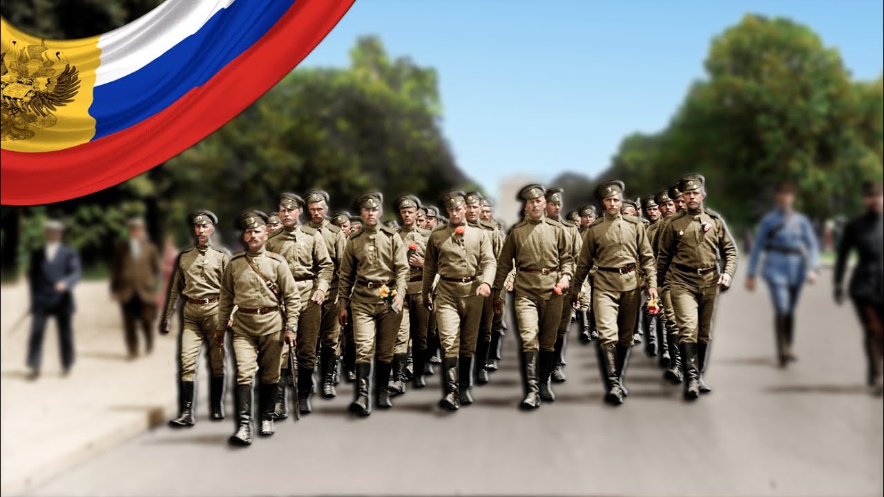 "The Russian Brigades" (WW1 Western Front Units Song) — English subs ...