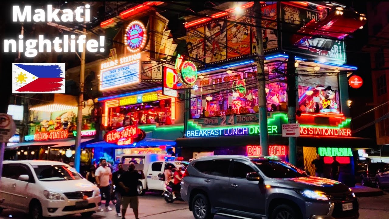 Makati Ave P Burgos Night Ride Youtube