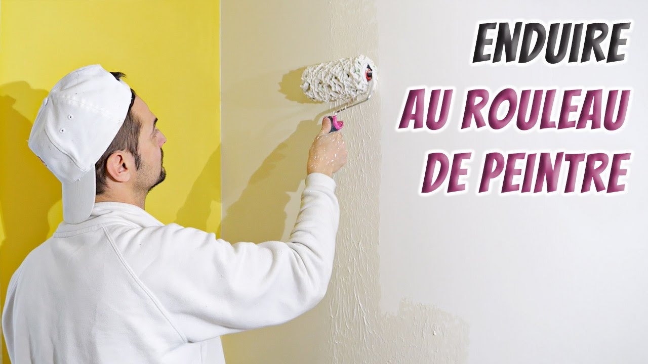 Enduire un Mur au Rouleau de Peintre ? La Finition est PARFAITE avec ...