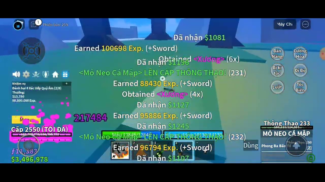 Hack blox fruit update 21| Script W-azure (free) full chức năng vip,no ...