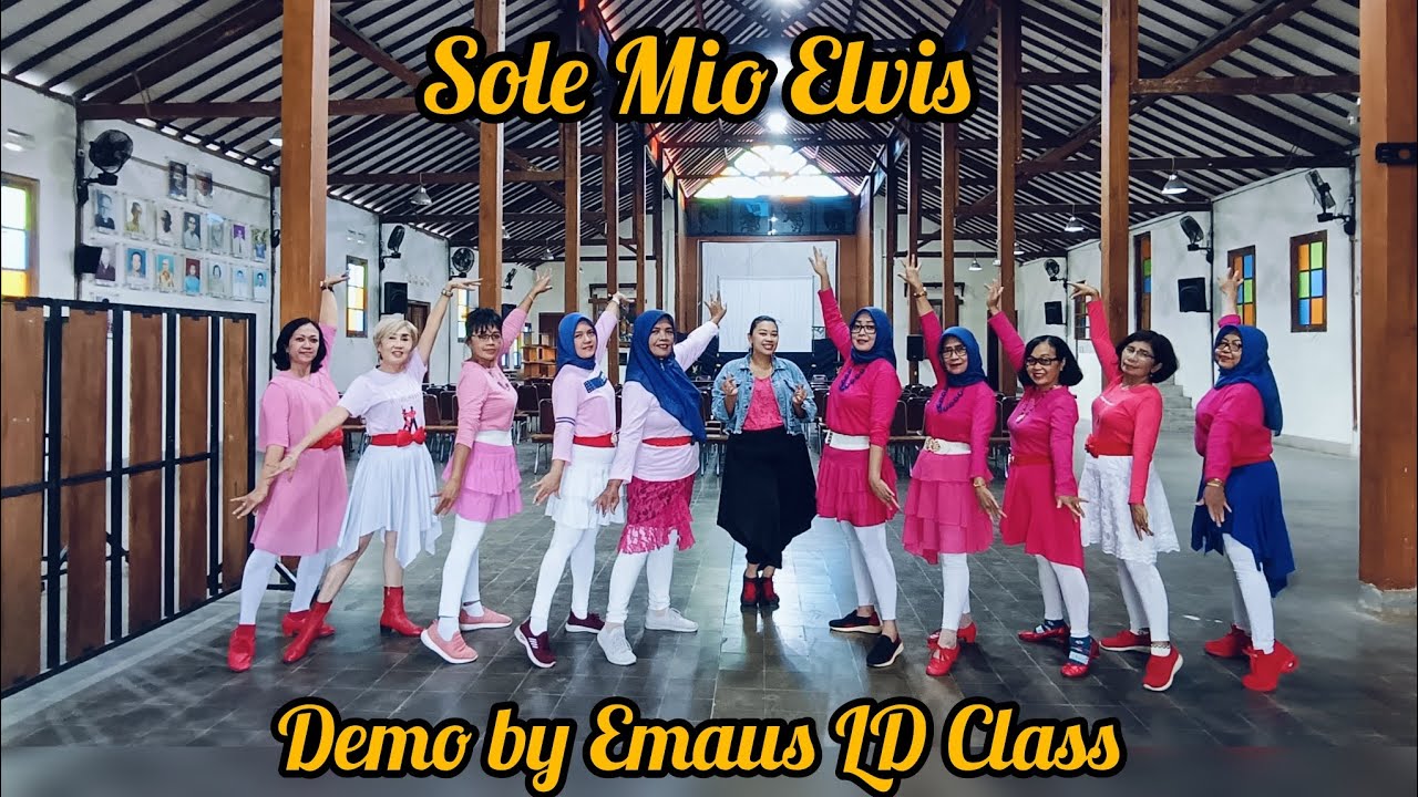 Sole Mio Elvis Line Dance - YouTube