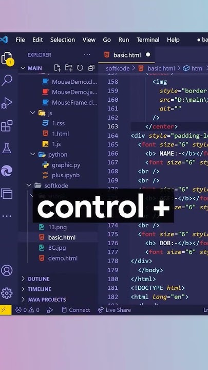 Most Recommended Shortcuts In Vscode 😯 Shorts Trending Html Css Vscode Youtube 6148