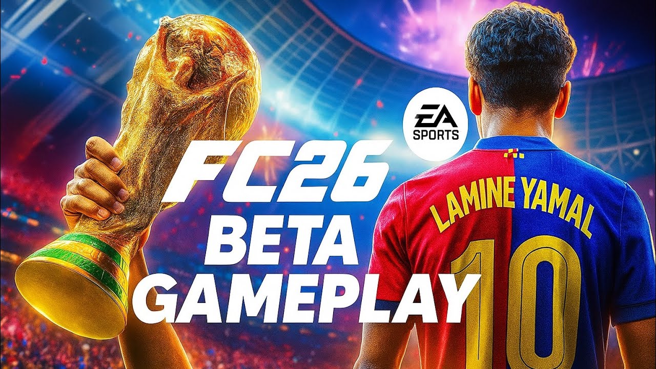 EA Sports FC 26 BETA Gameplay–Barcelona Vs Real Madrid Lamine Yamal ...