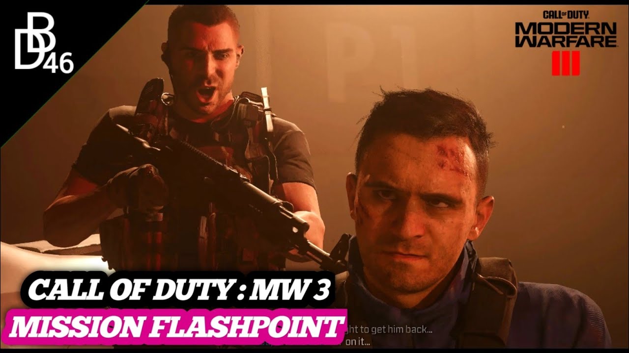 Call of Duty : MW3 - Mission 6 - Flashpoint || Best Storyline and Gun ...