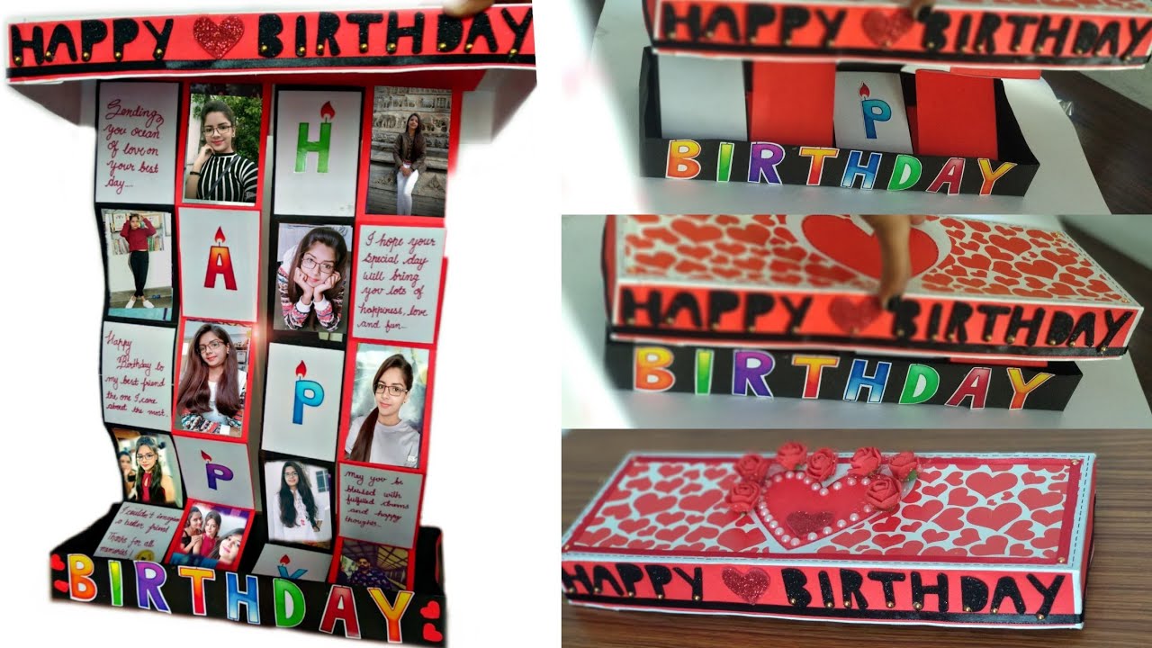 How to make ZIGZAG PULL UP BOX / PULL UP PHOTO BOX | Creativepiu ...