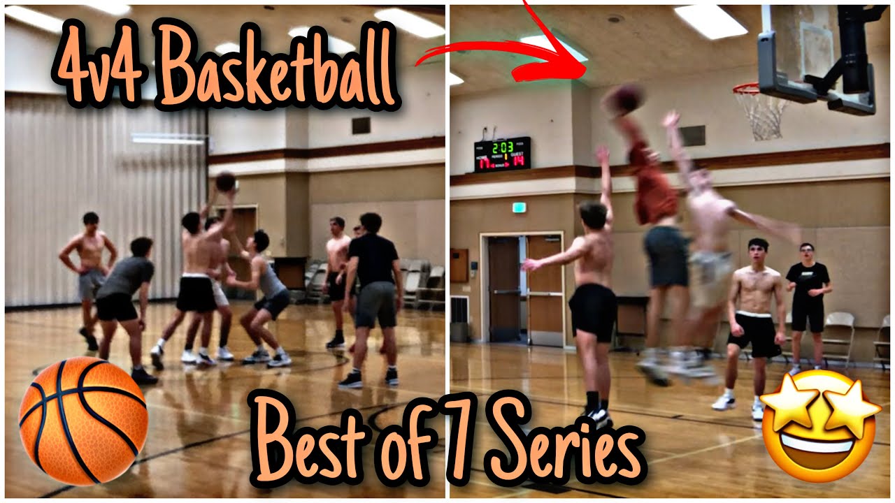 4V4 BASKETBALL!! BEST OF 7 SERIES!! - YouTube