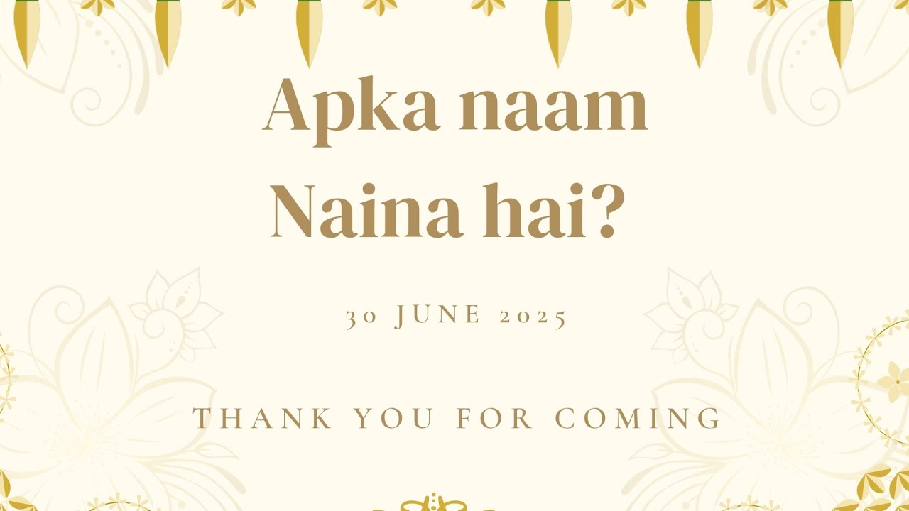 Naina Name Art | Emotional Hinglish Calligraphy | Jeevan Ki Sachayi # ...