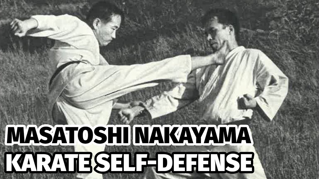 Old School Karate (part 2) Self-Defense by Nakayama Masatoshi - YouTube