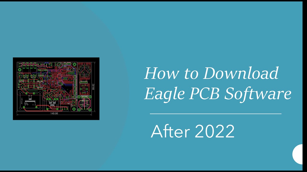How To Download Eagle PCB After 2022 YouTube