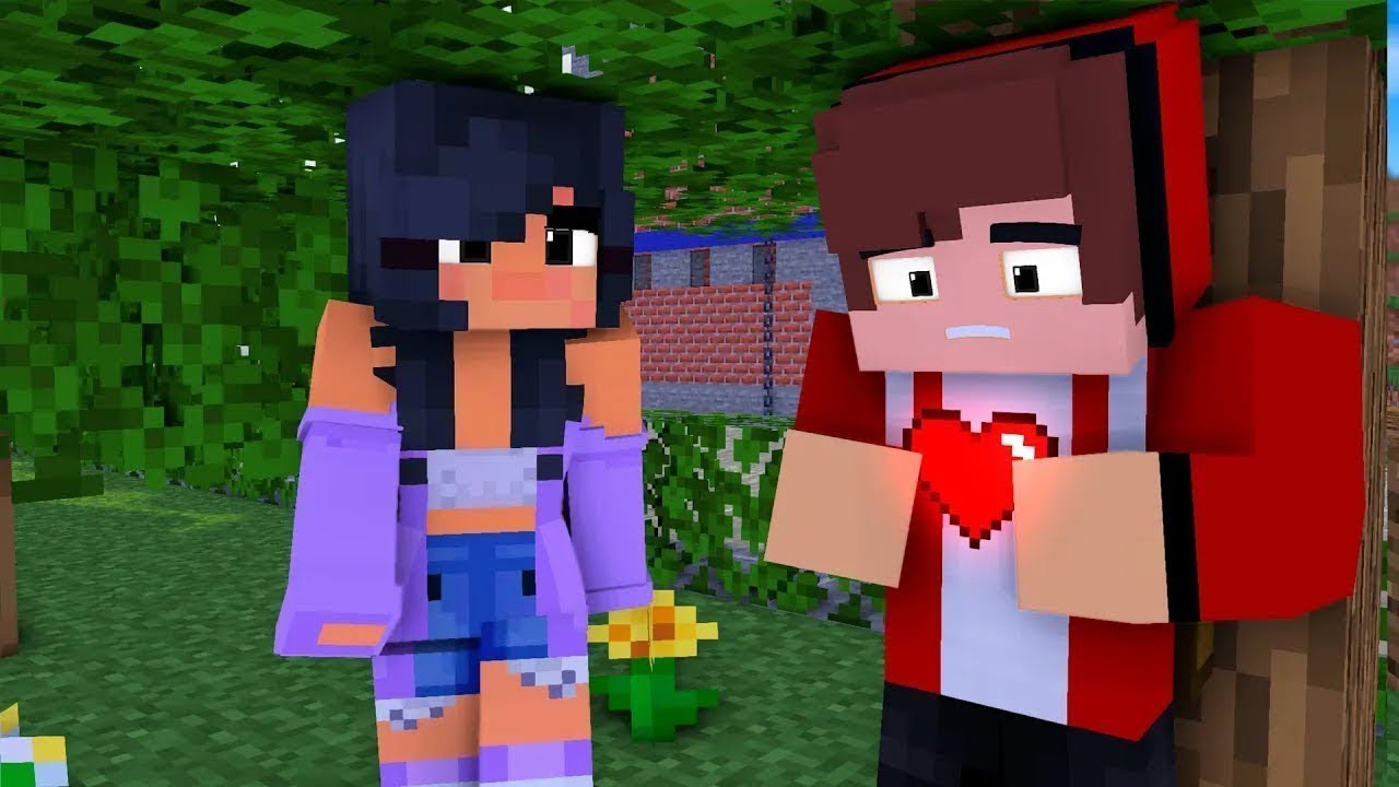 APHMAU HAVE A NEW BOYFRIEND (JJ MAIZEN) - Minecraft Animation - YouTube