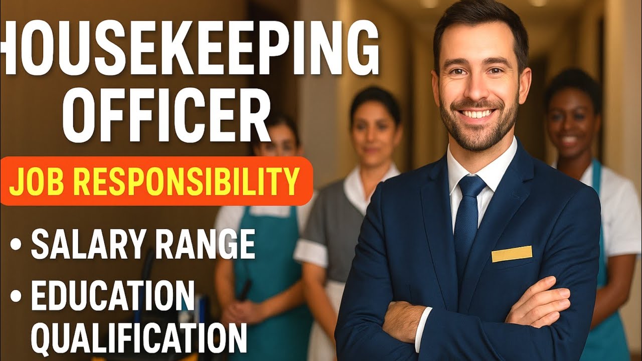 Housekeeping Officer | Job Responsibility, Salary Range & Qualification ...