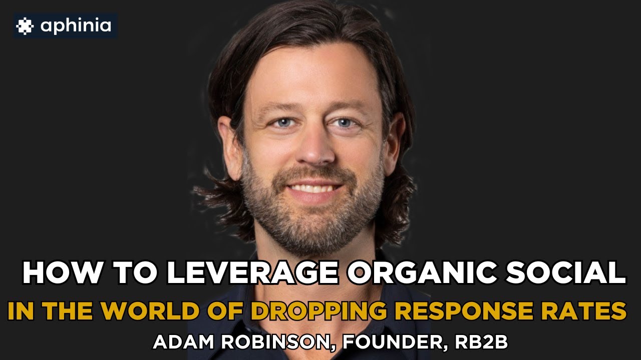 Adam Robinson (www.RB2B.com): How to Leverage Organic Social to Fix ...