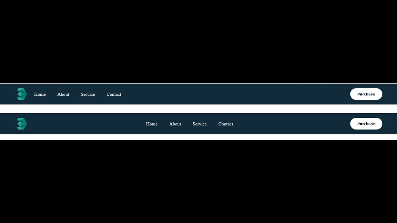 Responsive Navigation Menu Bar Using Html And Css Youtube 9887