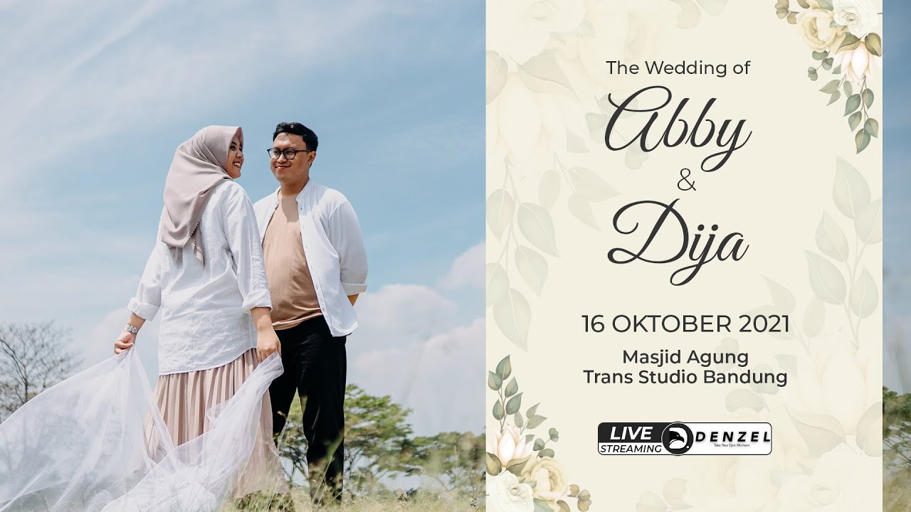 LIVE STREAMING WEDDING OF ABBY & DIJA - YouTube