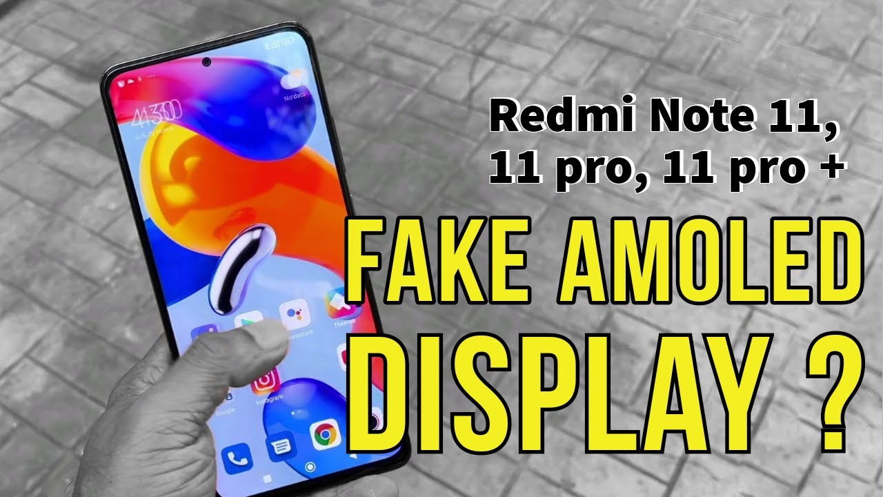 Redmi Note 11, Note 11 Pro, Note 11 Pro Plus Display Problem - YouTube