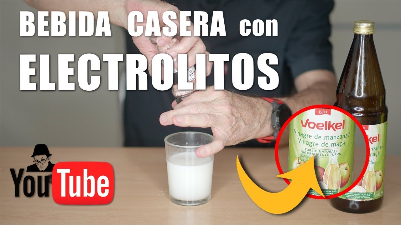Bebida casera con electrolitos - YouTube