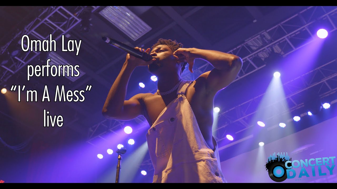 Omah Lay performs "I'm A Mess" live; Boy Alone Tour Silver Spring - YouTube