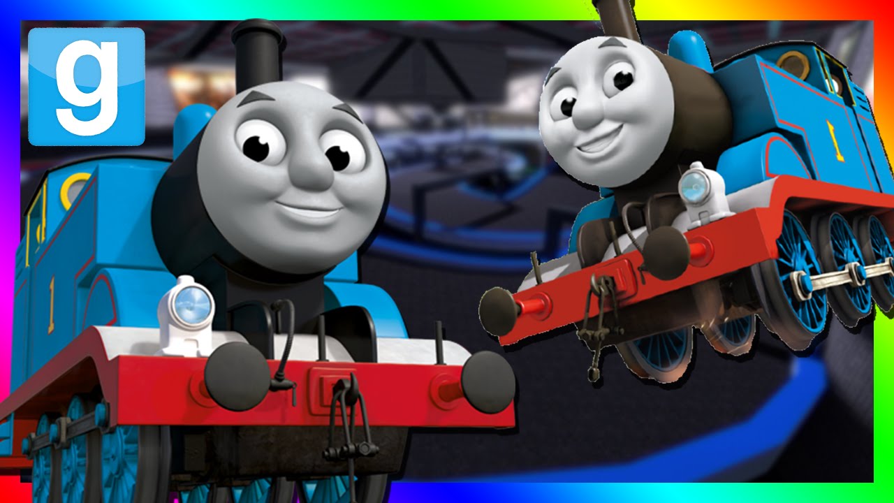 THOMAS THE TRAIN DEATH RACE?! | Gmod Sandbox Fun (Thomas the Train Mod ...