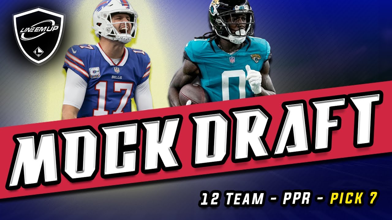 2023 Fantasy Football Mock Draft | Pick 7 | 12 Team PPR - YouTube