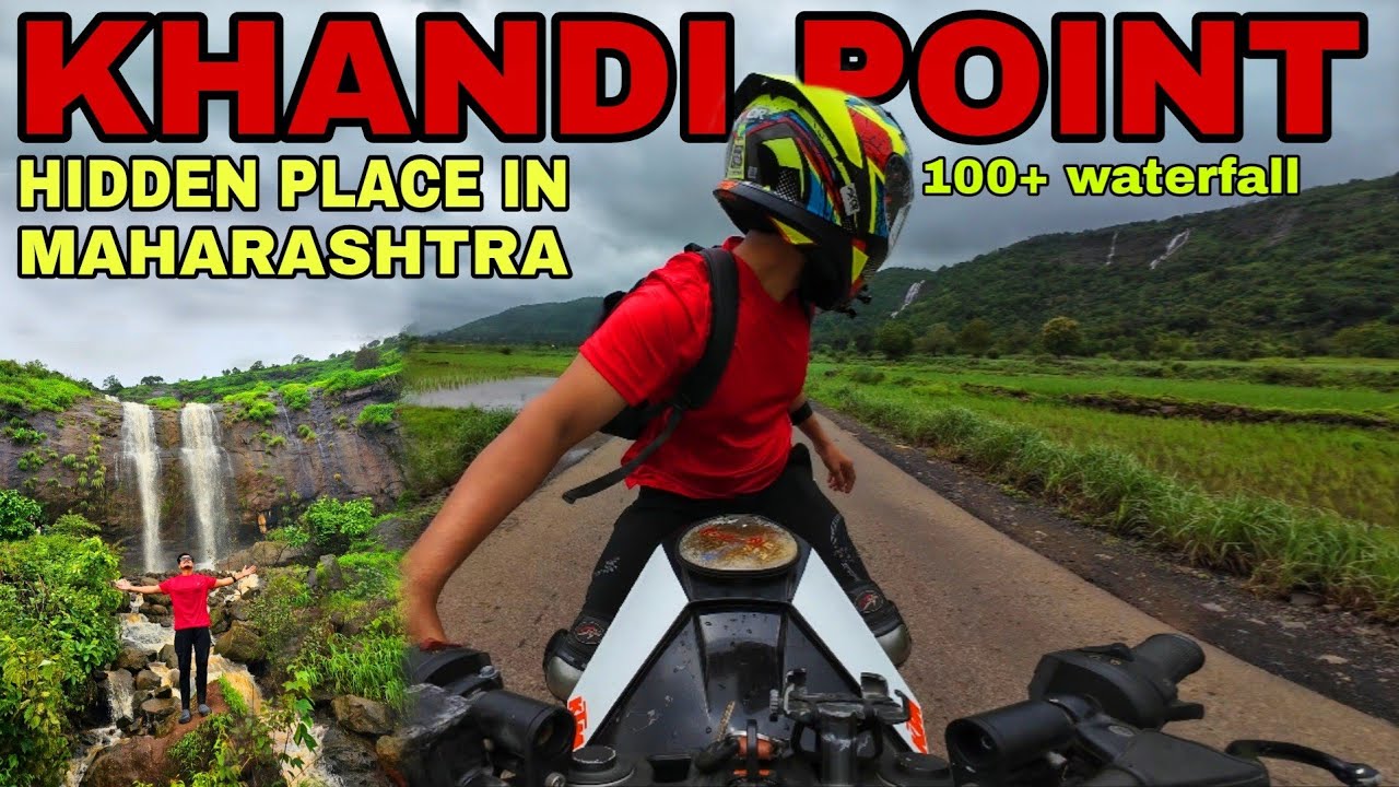 📍Khandi Point Amazing Place To Visit In Monsoon waterfall hidden place ...