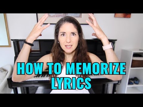 How To Memorize Song Lyrics Fast