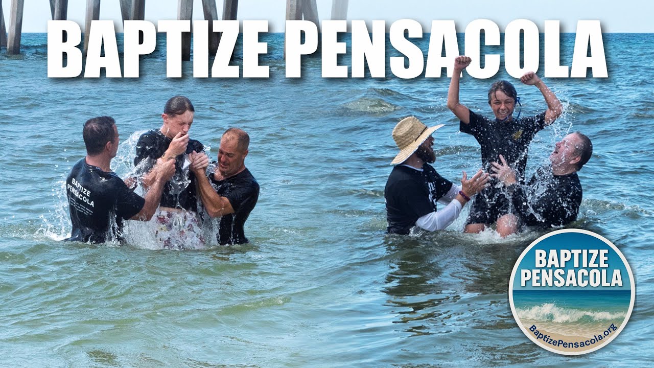 Baptize Pensacola 2025 Video - (Baptize America) Pensacola Beach ...